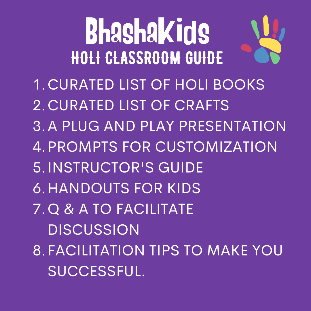 Holi Classroom Guide | BhashaKids