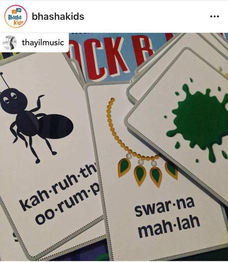 Malayalam Colors Flashcards – BhashaKids